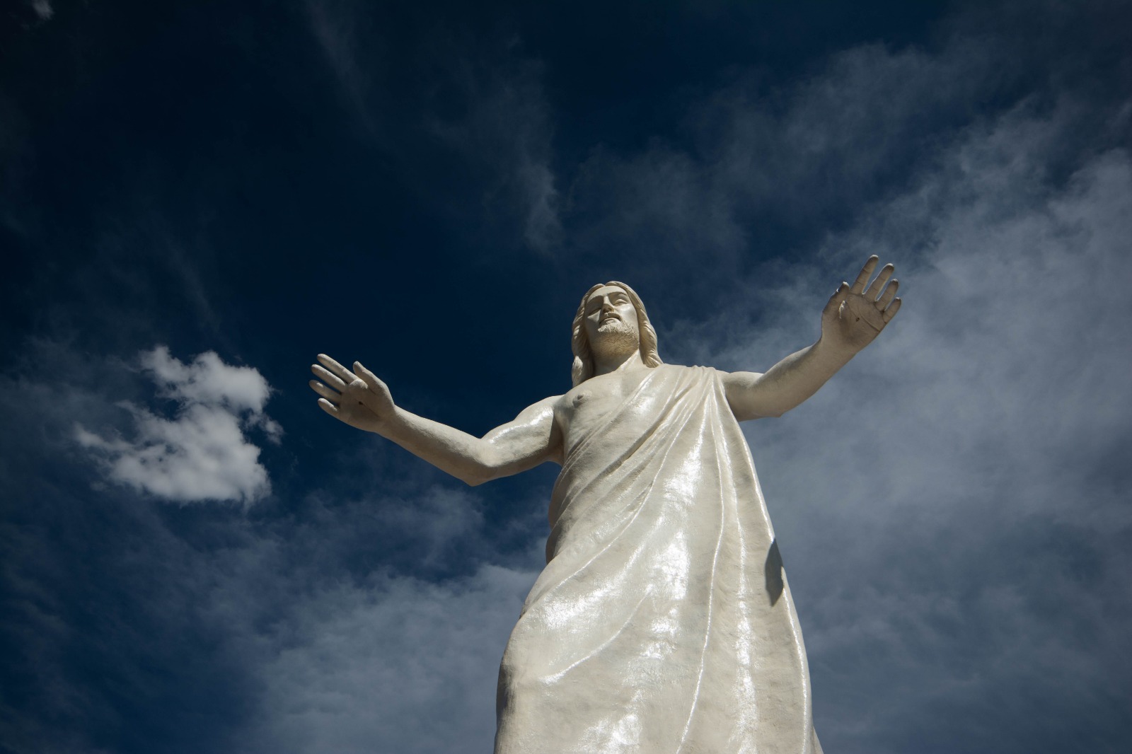 Promueven paz con Cristo gigante - NTR Zacatecas