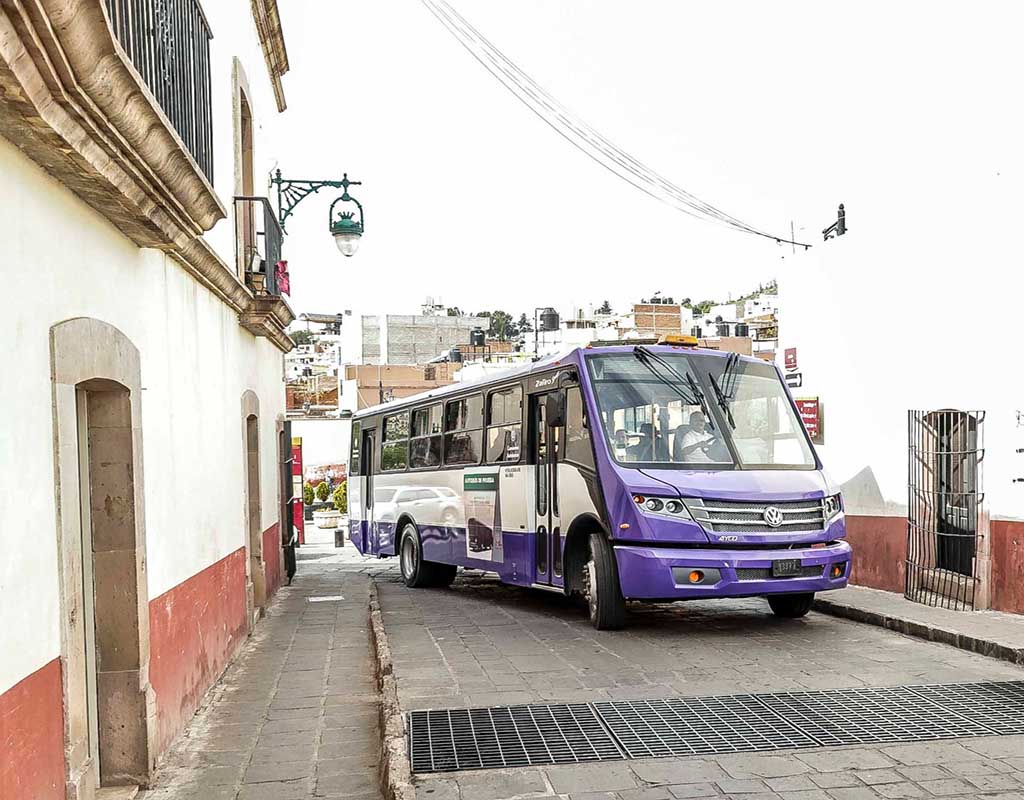 Prueban camiones en Rutas 17 y 15 - NTR Zacatecas