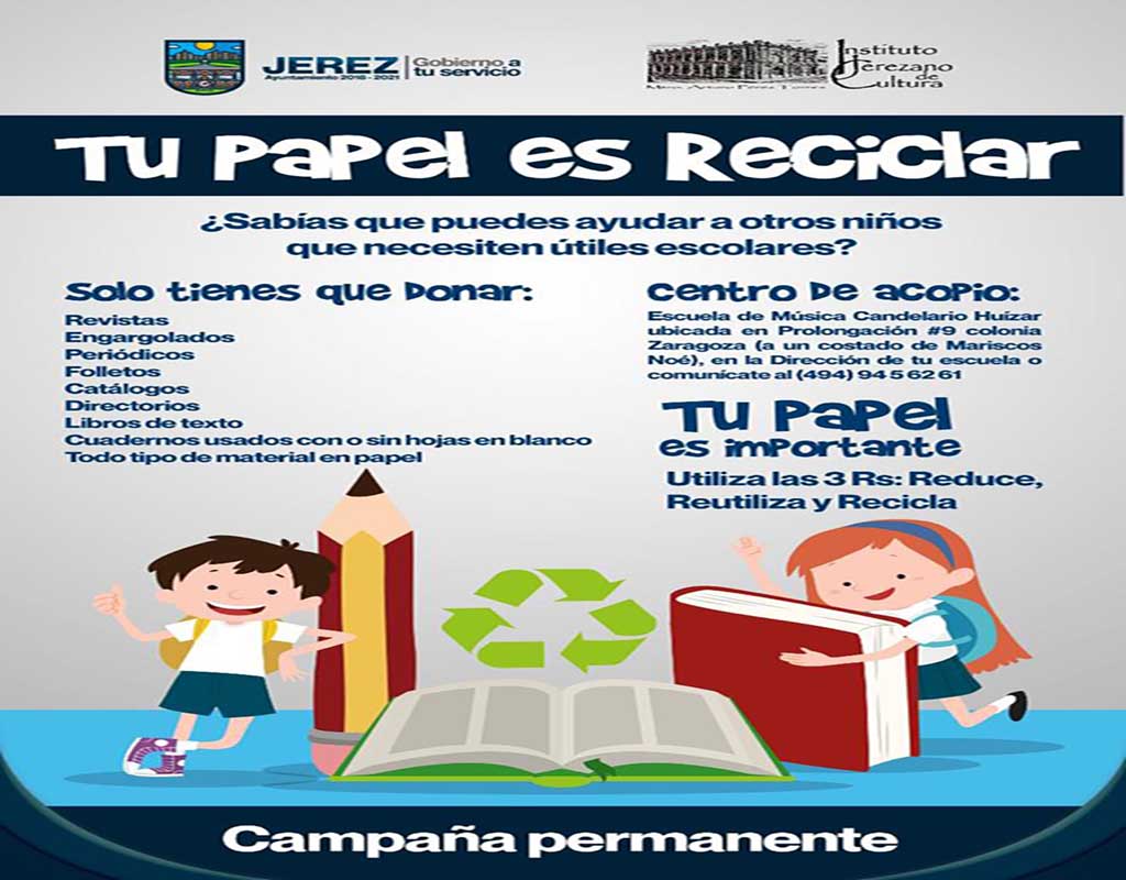 Lanzan Campaña De Reciclaje De Papel Ntr Zacatecas