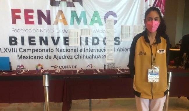 Zacatecana es subcampeona nacional de Ajedrez - NTR Zacatecas