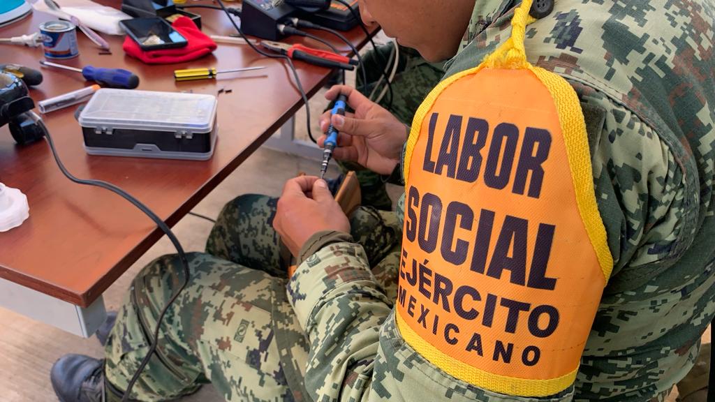 Realizan Sedena y GN jornada de labor social - NTR Zacatecas