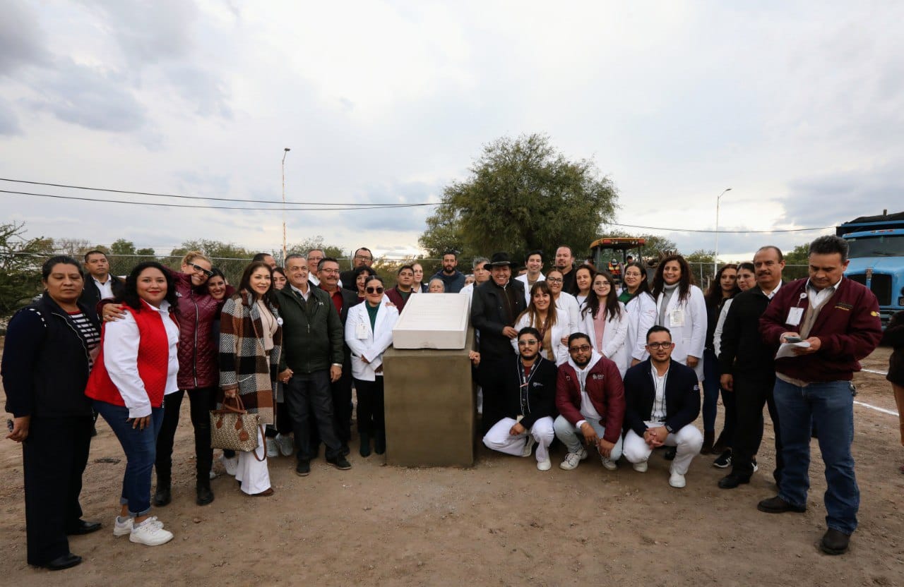 Colocan primera piedra del Centro de Salud Jerez - NTR Zacatecas