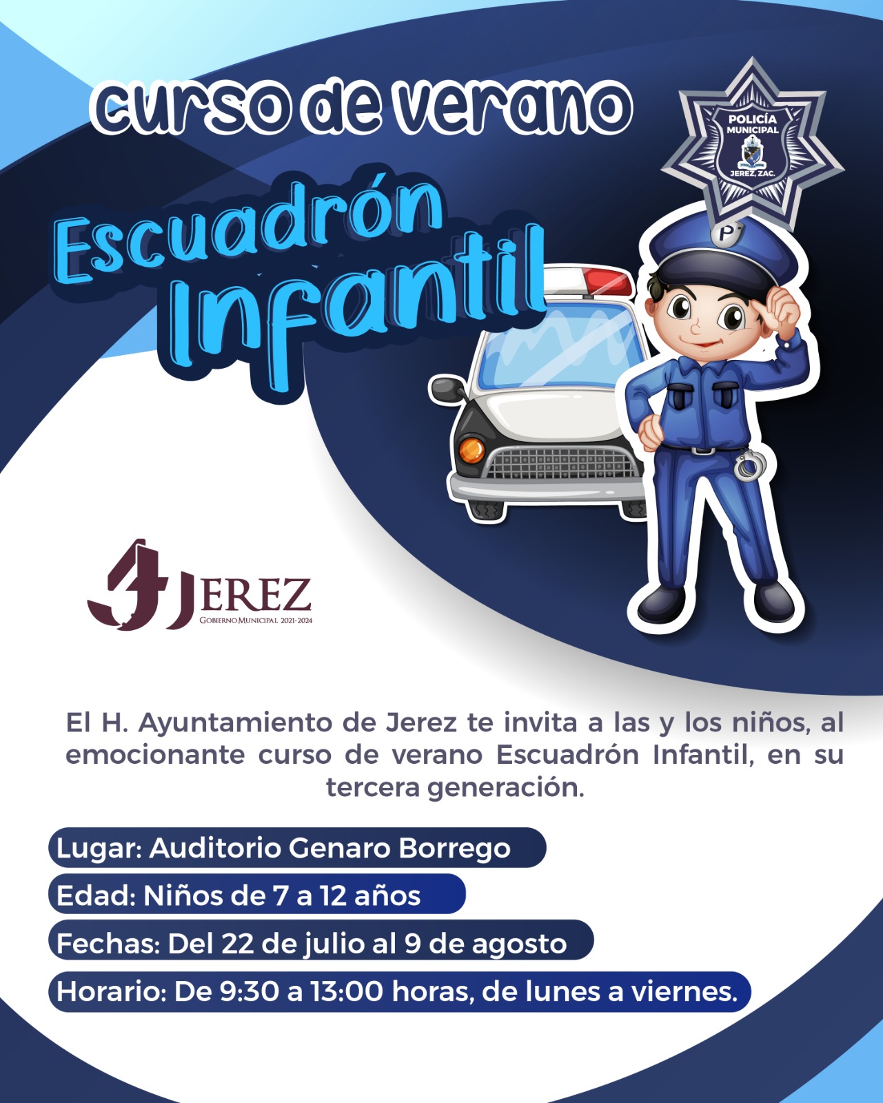 Invitan al Escuadrón Infantil en Jerez - NTR Zacatecas