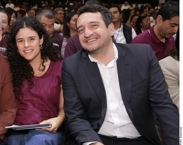 Eligen a Luisa Alcalde y a 'Andy' López en Morena - NTR Zacatecas