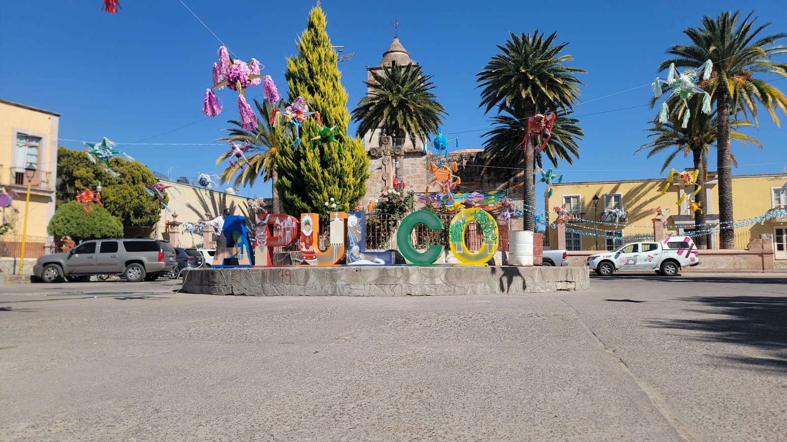 Preparan inauguración de letras gigantes en Apulco - NTR Zacatecas
